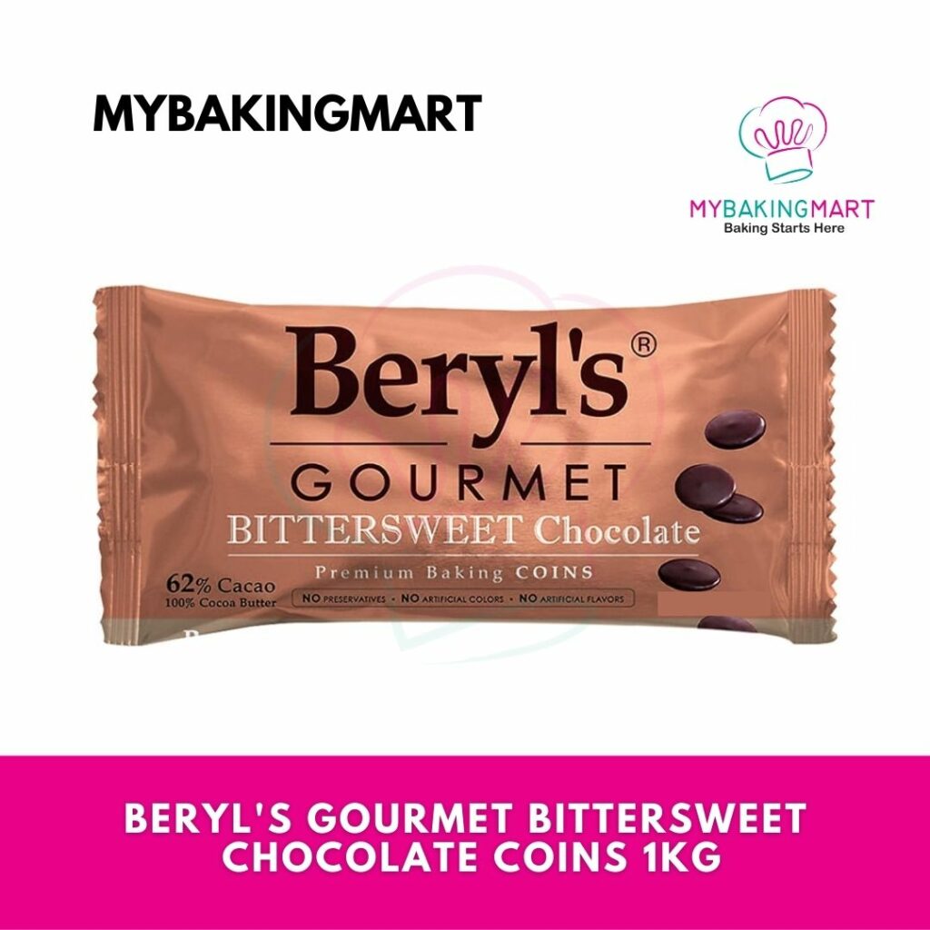 Beryl's Chocolate Compound 1kg Coins / Chunks / Chips - Mybakingmart